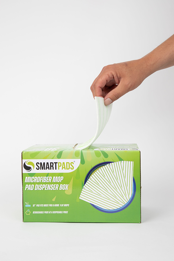 SmartPads Microfiber Mop Dispenser Box - Sterile Mate