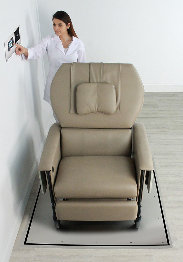 Solace In-Floor Dialysis Scales - Sterile Mate